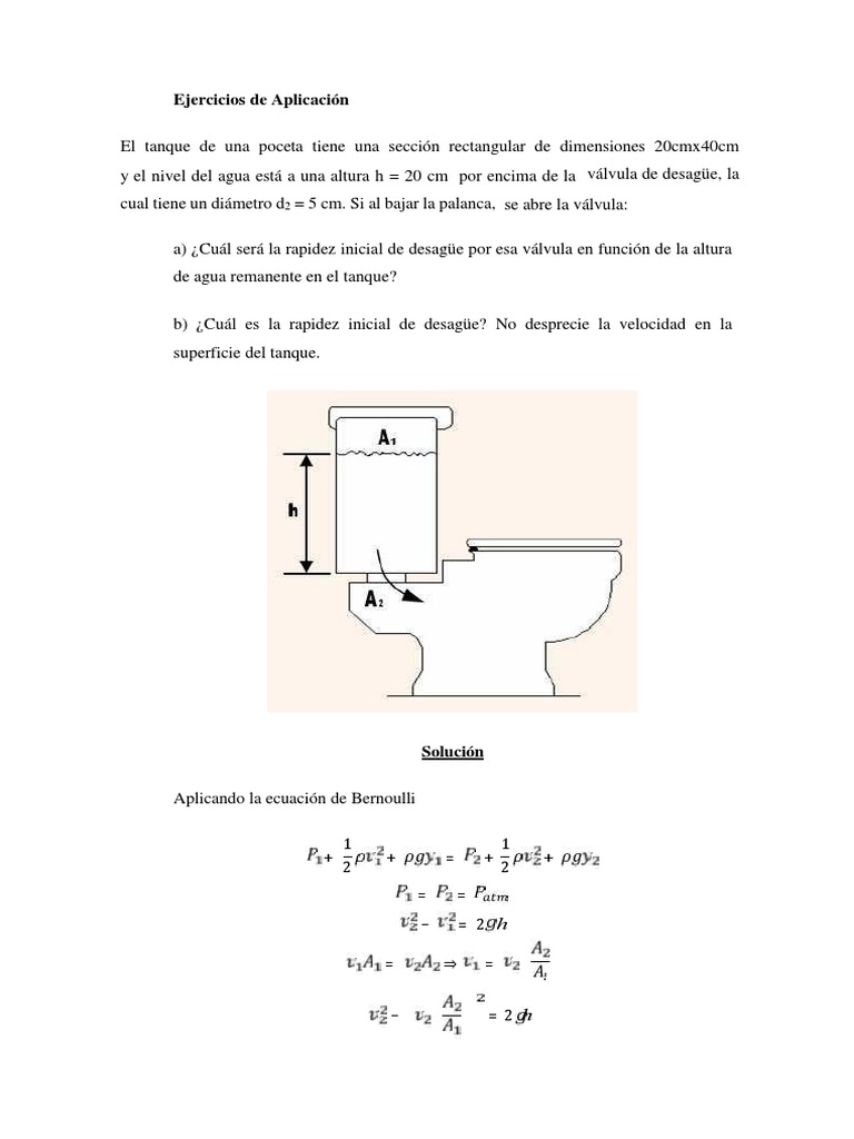 PDF Ejercicios PDF | PDF | Ecuaciones | Presión