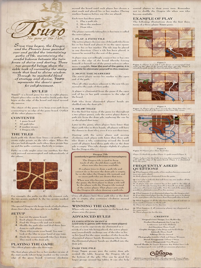 Rules: Example of Play | PDF | Board Games | Leisure Activities