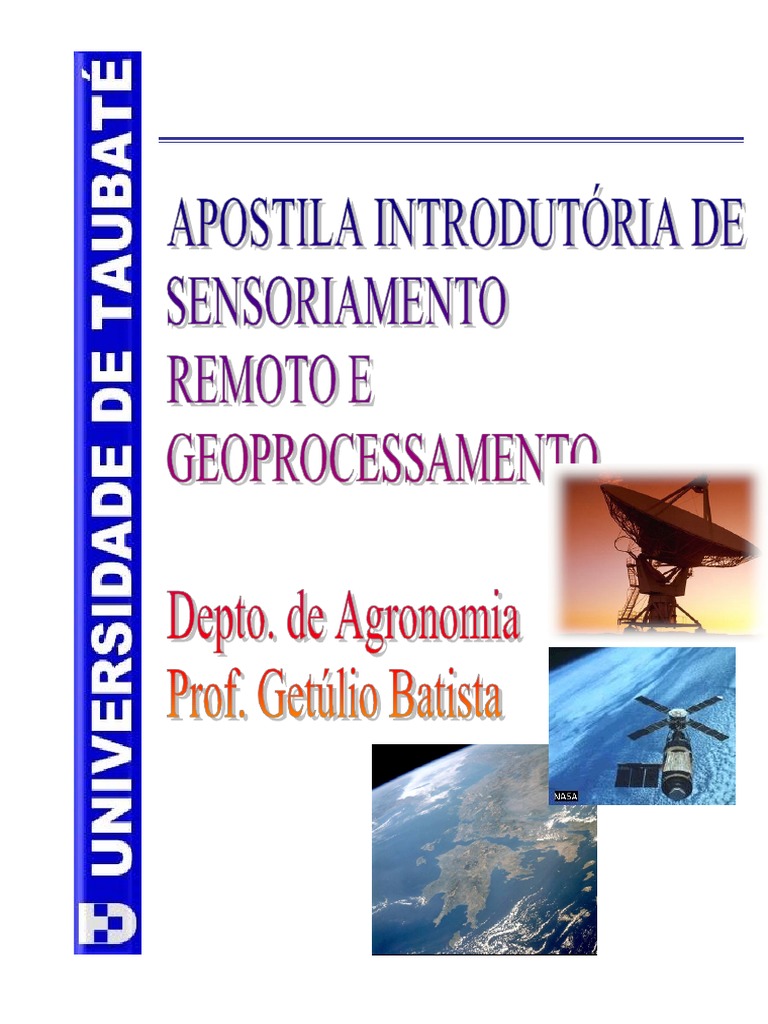 Introdução ao Sensoriamento Remoto | PDF | Radiação eletromagnética | Cor