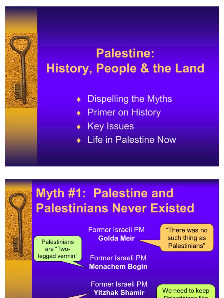 Palestine Power Point Presentation | PDF | Israeli Settlement | Israel