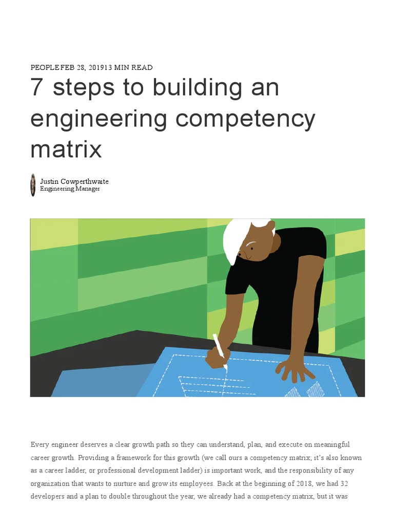 Engineering Competency Matrix | PDF | Evaluation | Behavior