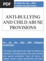 Child Protection Policy Template Report | PDF | Bullying | Violence