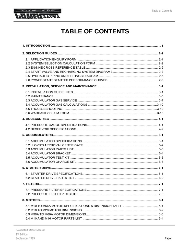 Motor de Partida - IPU MANUAL Hy-Starter 12072401 | PDF | Gear | Pump