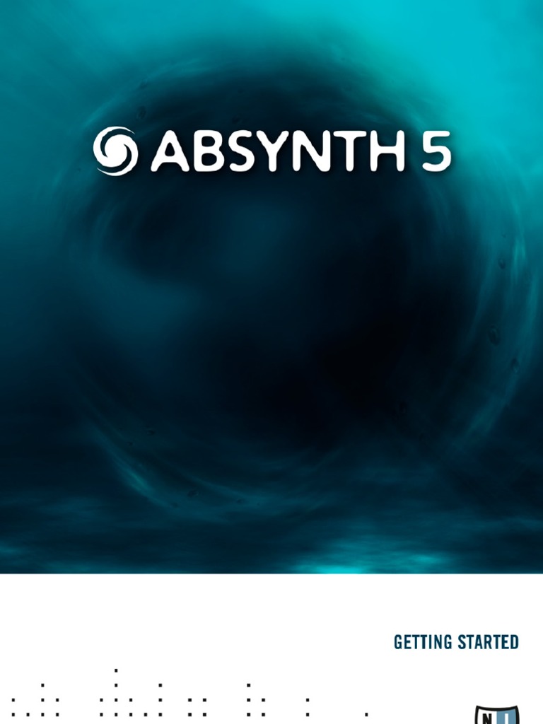 Absynth 5 Getting Started English | Synthesizer | Tab (Gui)