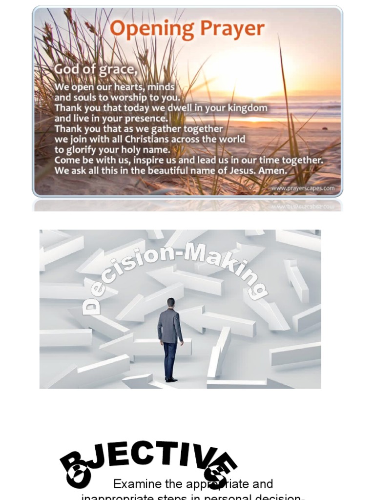 RHGP Decision Making | PDF | Decision Making | Value (Ethics)