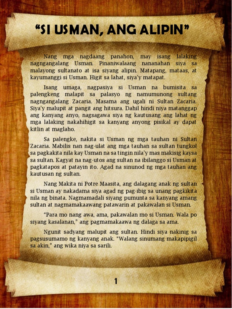 Si Usman Ang Alipin | PDF