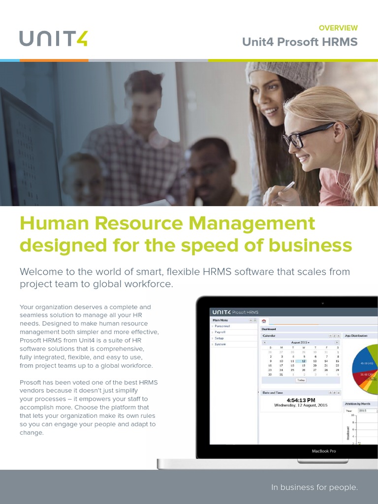 AP-U4PS-GEN-BR Prosoft HRMS Overview Brochure | PDF | Human Resource ...