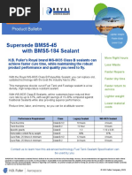Sealant Cross Reference Chart | PDF | Aviation | Aircraft
