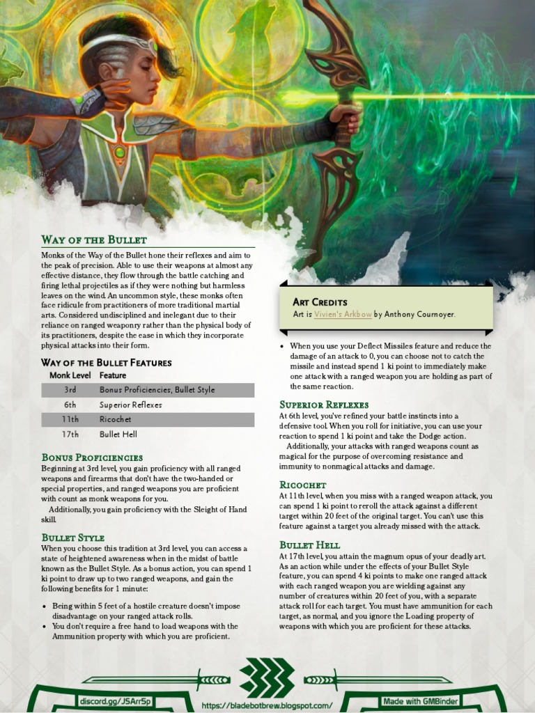 Monk - Way of The Bullet (BBB) | PDF | Securities | Flight