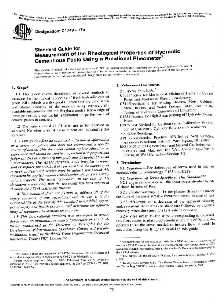 ASTM C1749-17a | PDF