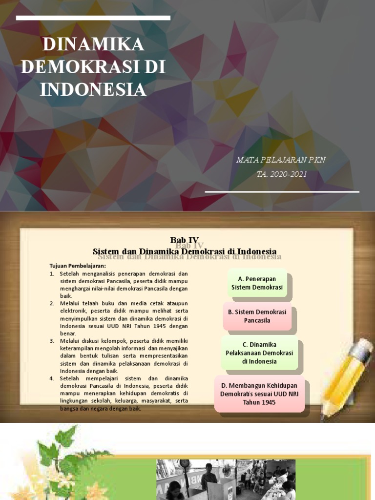DInamika Demokrasi Di Indonesia | PDF