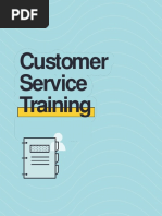 Customer Service Training Manual | PDF | Foods