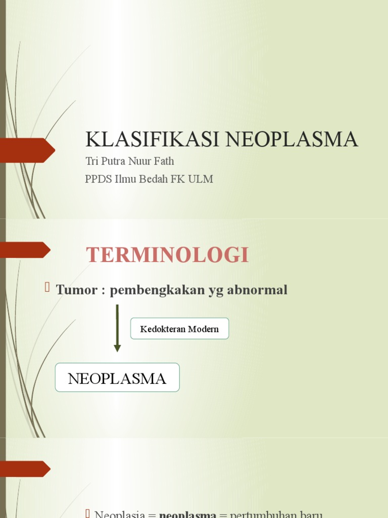 Klasifikasi Neoplasma | PDF