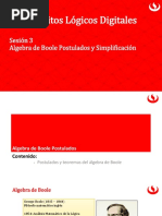Leyes Reglas Algebra Boole | PDF | Puerta lógica | Álgebra de Boole