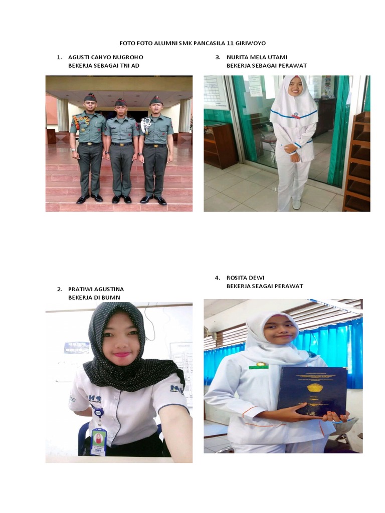 Alumni SMK Pancasila 11 Giriwoyo | PDF