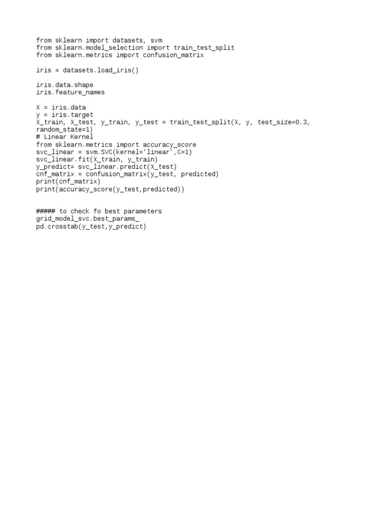 SVM 1 | PDF | Teaching Methods & Materials