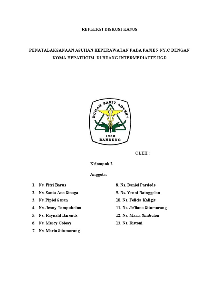 Koma Hepatikum Rdk-New | PDF
