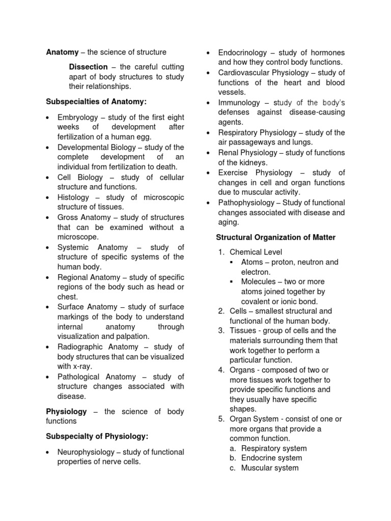 Anaphy Reviewer | PDF | Epithelium | Human Body