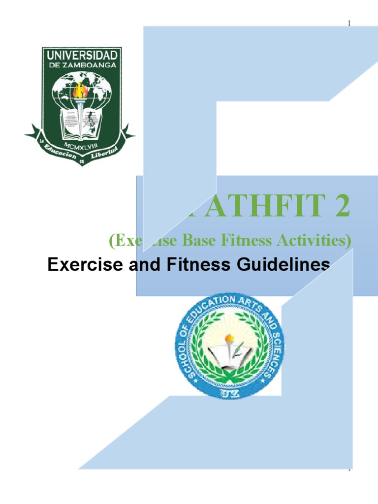 Pathfit 2: Exercise and Fitness Guidelines | PDF | Physical Fitness ...