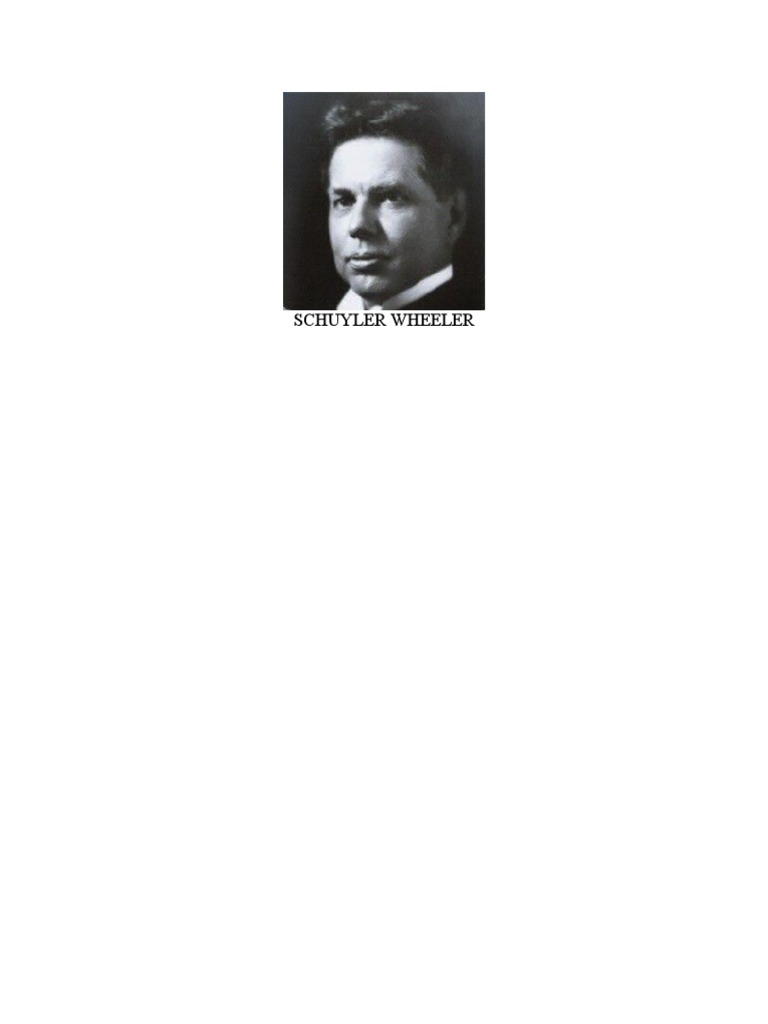 Schuyler Wheeler | PDF