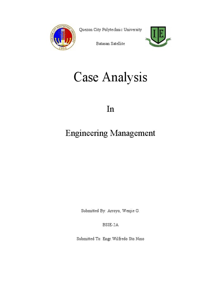 Case Analysis For Engr Management | PDF | Recruitment | Human Resource ...