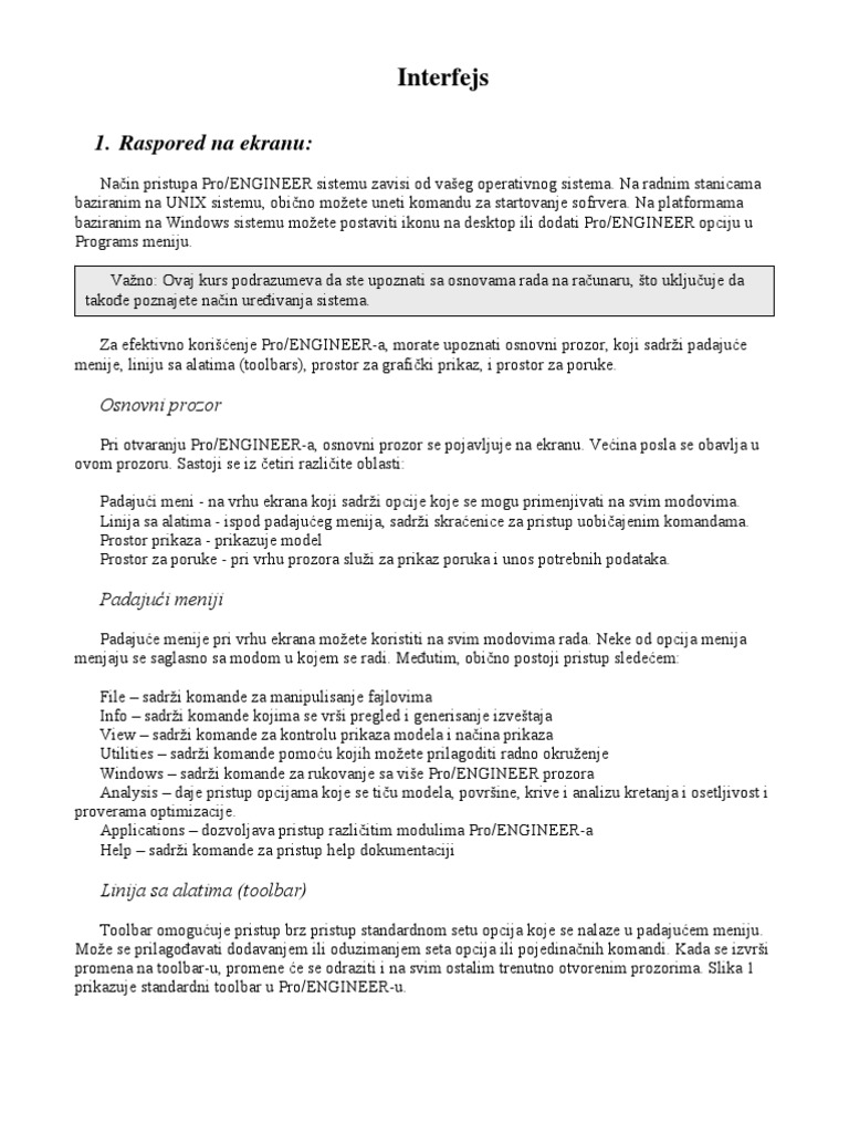 Pro ENGINEER | PDF