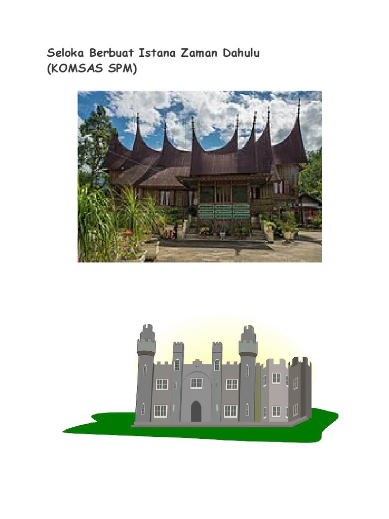 Seloka Berbuat Istana Zaman Dahulu | PDF | Sejarah | Klasik