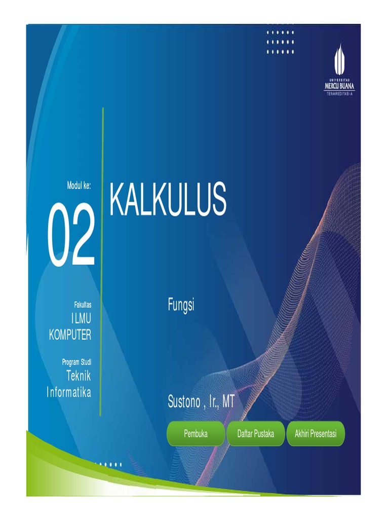 M02b KALKULUS | PDF