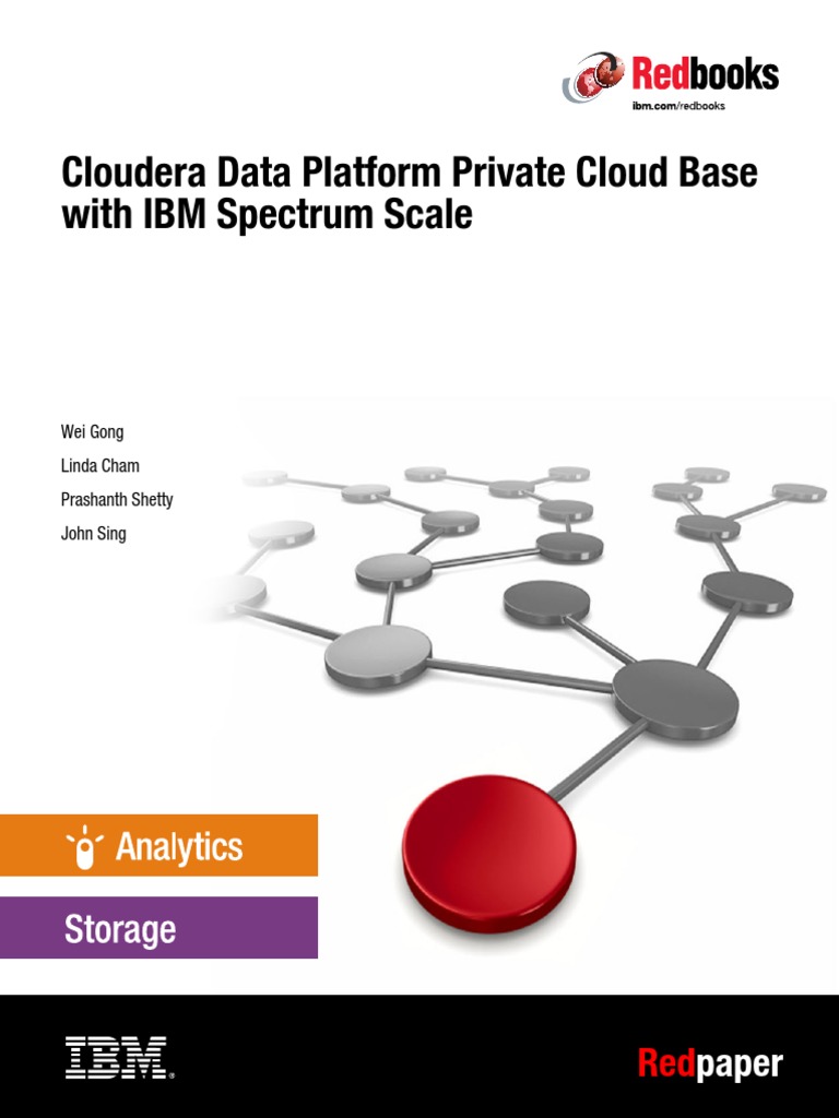 Cloudera Data Platform Private Cloud Base With IBM Spectrum Scale | Download Free PDF | Apache ...