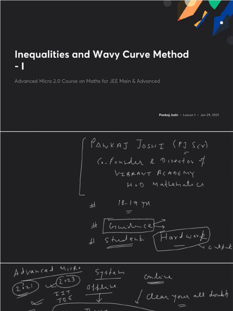 Inequalities and Wavy Curve Method I With Anno | PDF