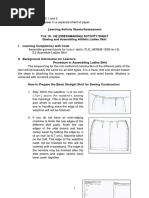 TVL SHS DRESSMAKING 11 - Q2 - Module 1 ASSEMBLE SLEEPING GARMENTS PARTS ...