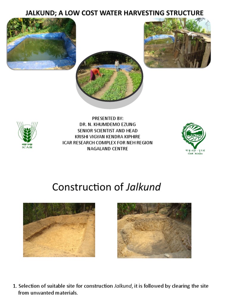 Jalkund A Low Cost Water Harvesting Structure | PDF | Crop Yield ...