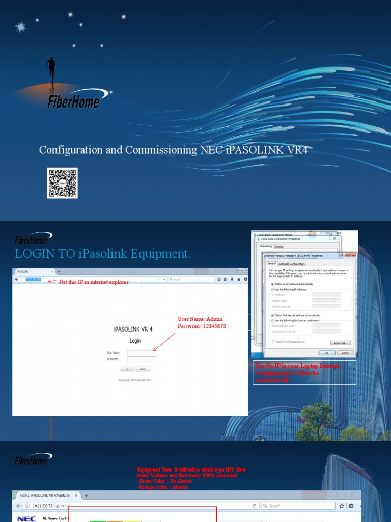 Configuration and Commissioning NEC iPASOLINK VR4 - English | PDF ...