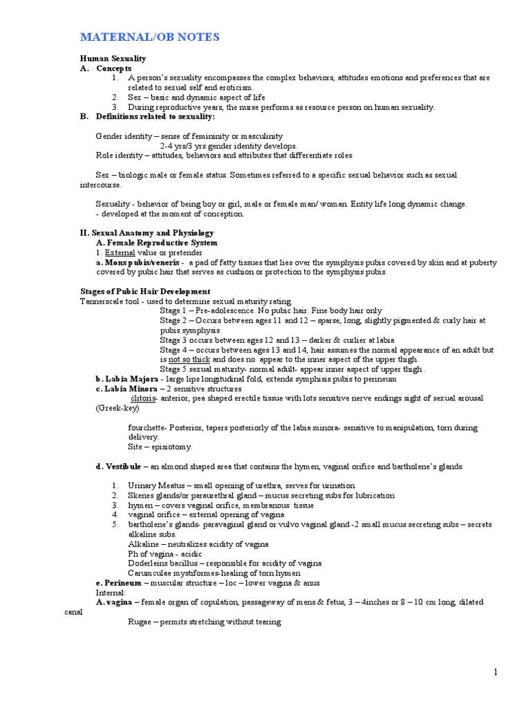 Obstetrical Nursing | PDF | Menstrual Cycle | Implantation (Human Embryo)