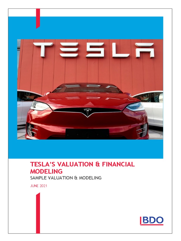Tesla'S Valuation & Financial Modeling | PDF | Discounted Cash Flow ...