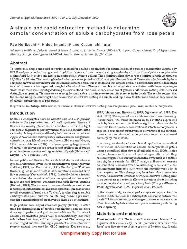 A Simple and Rapid Extraction Method To Determine | Download Free PDF ...