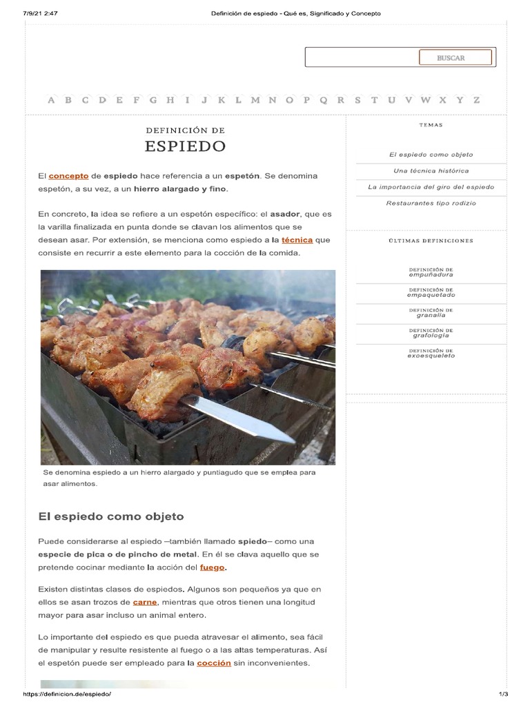 Espiedo | PDF
