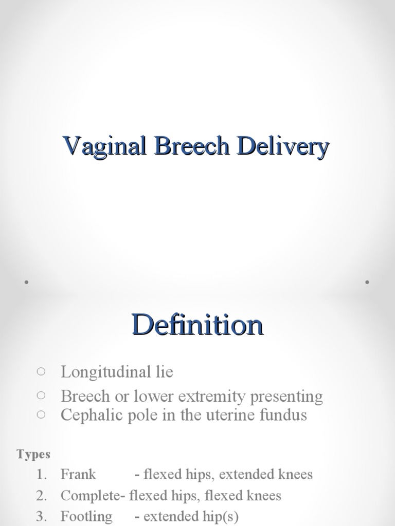 Lovset Maneuver in Breech Delivery | PDF | Childbirth | Public Health