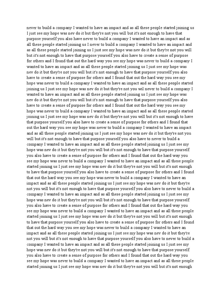 It's Not Enough | PDF | Hope | Motivation