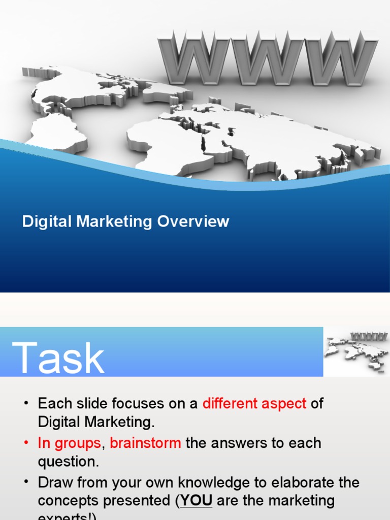 Introduction To Digital Marketing Download Free Pdf Digital