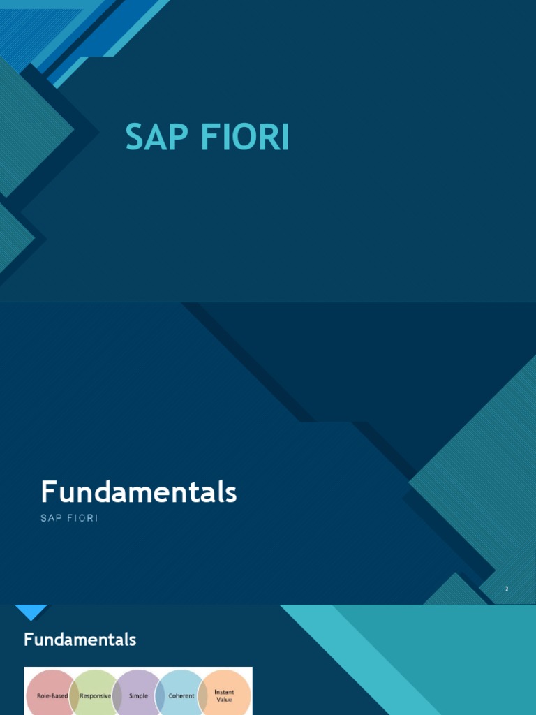 SAP Fiori Overview and Fundamentals | PDF | Web Application | Server ...