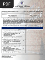 Annex B. NSED Monitoring & Reporting Template | PDF | Emergency ...