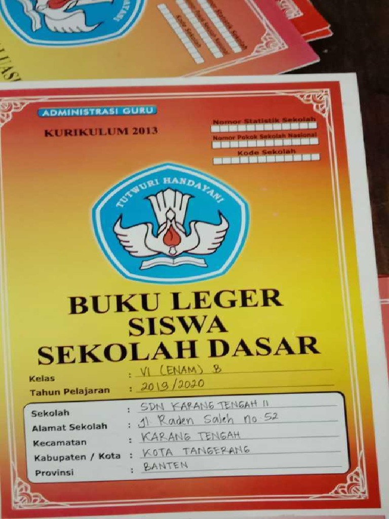Buku Leger Atau Rekap Nilai | PDF