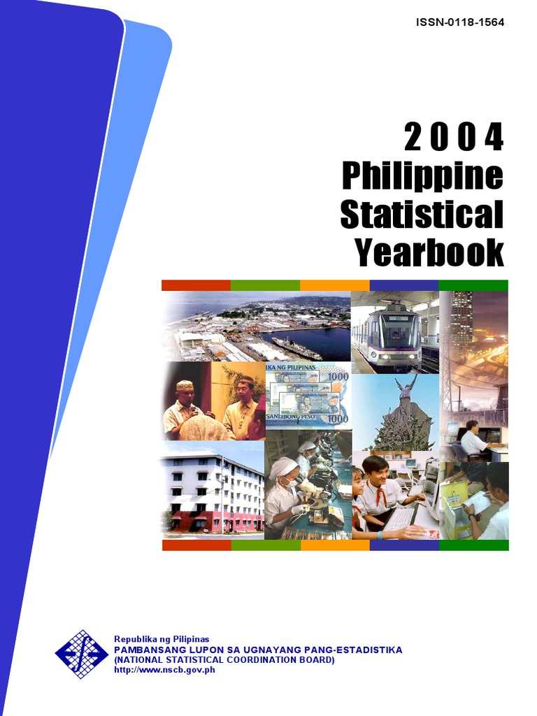 Philippine Statistical Yearbook 2004 | PDF | Economies