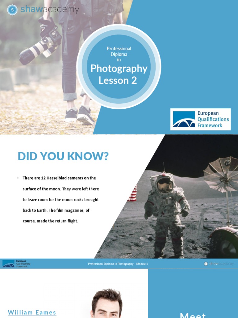 Lesson2 Module1 Slides | PDF | Camera Lens | Zoom Lens