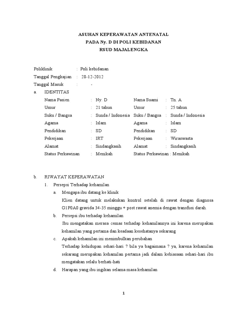 LK Anc | PDF | Kesehatan Holistik | Sains & Matematika