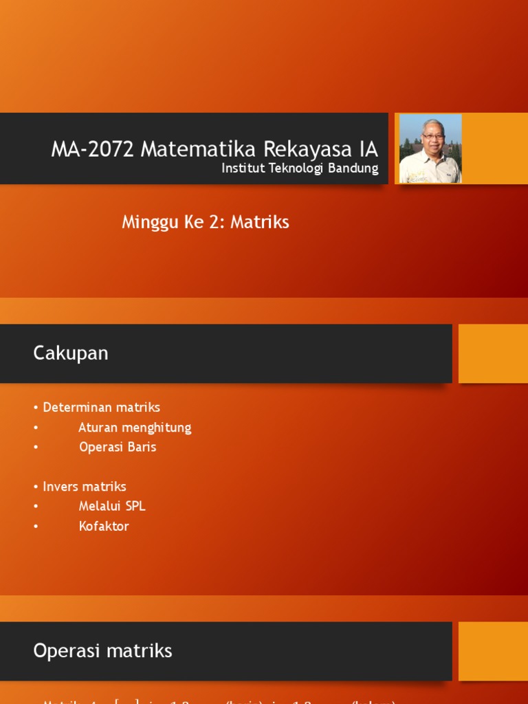 M2 Matrik | PDF