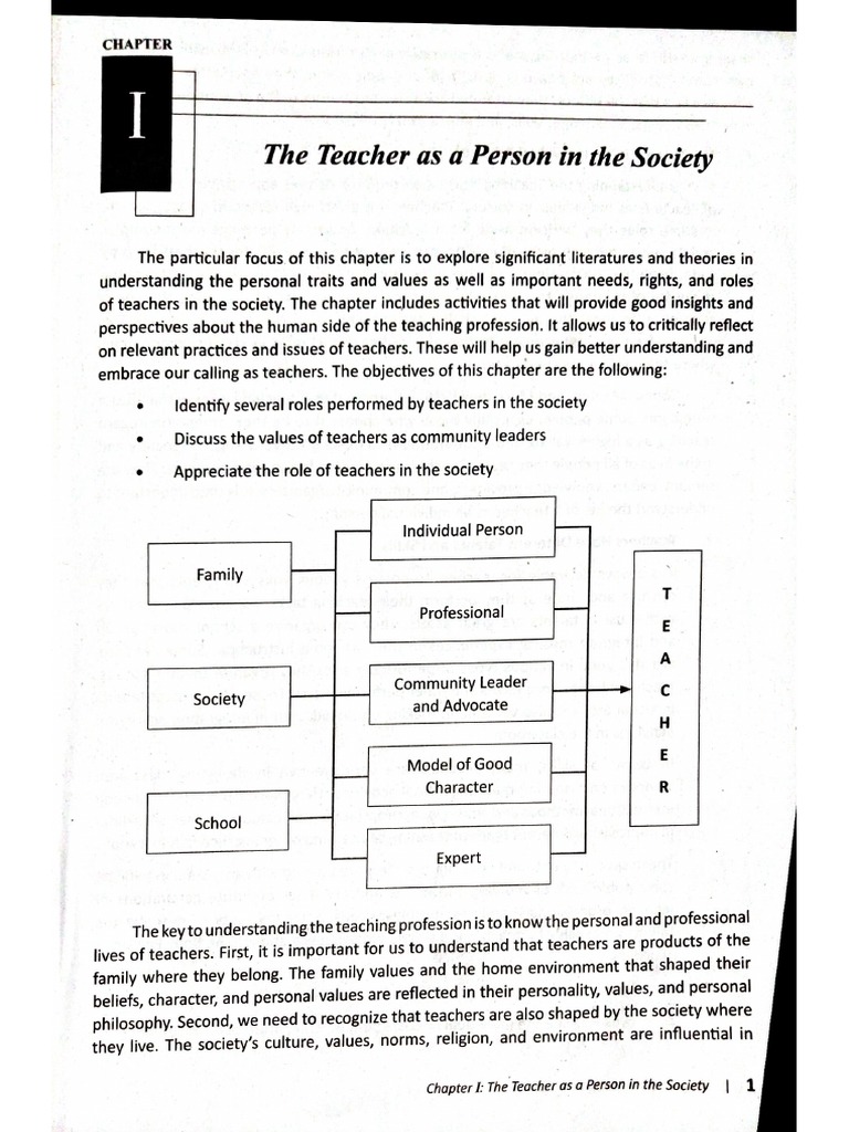 Ed 101 Chapter I | PDF