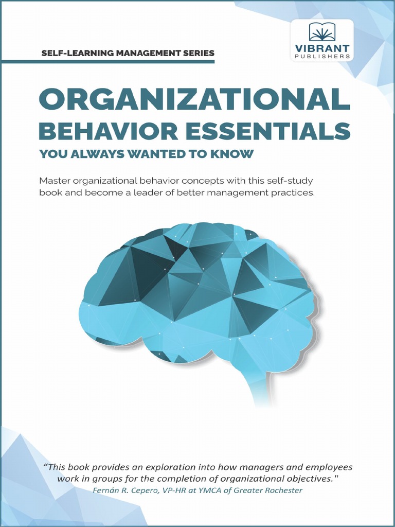 Organizational Behavior Essentials You Always Wanted To Know | PDF ...