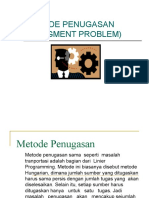 Model Penugasan Dan Metode Hungarian | PDF